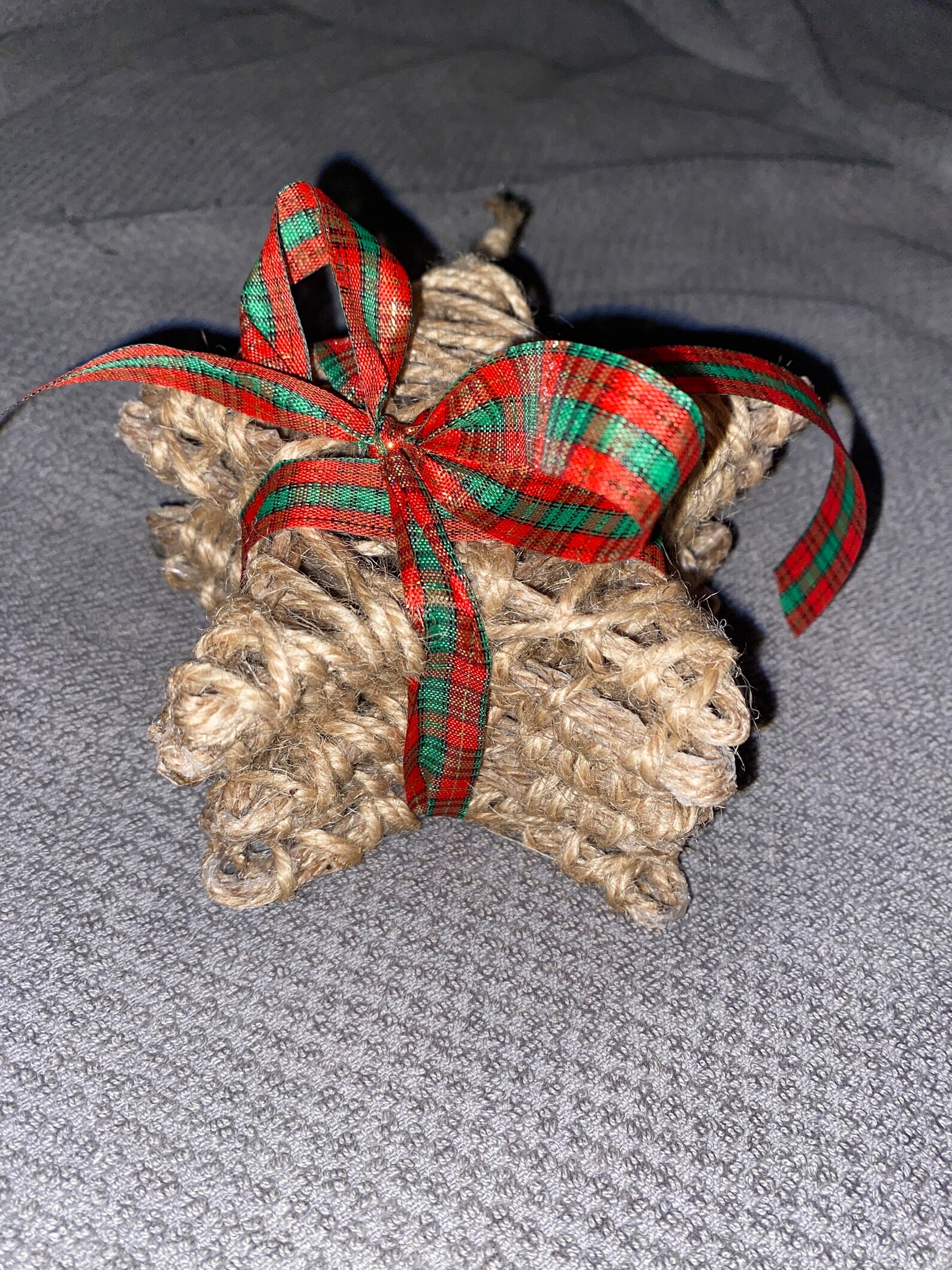 Handmade Christmas Star Ornament - Etsy