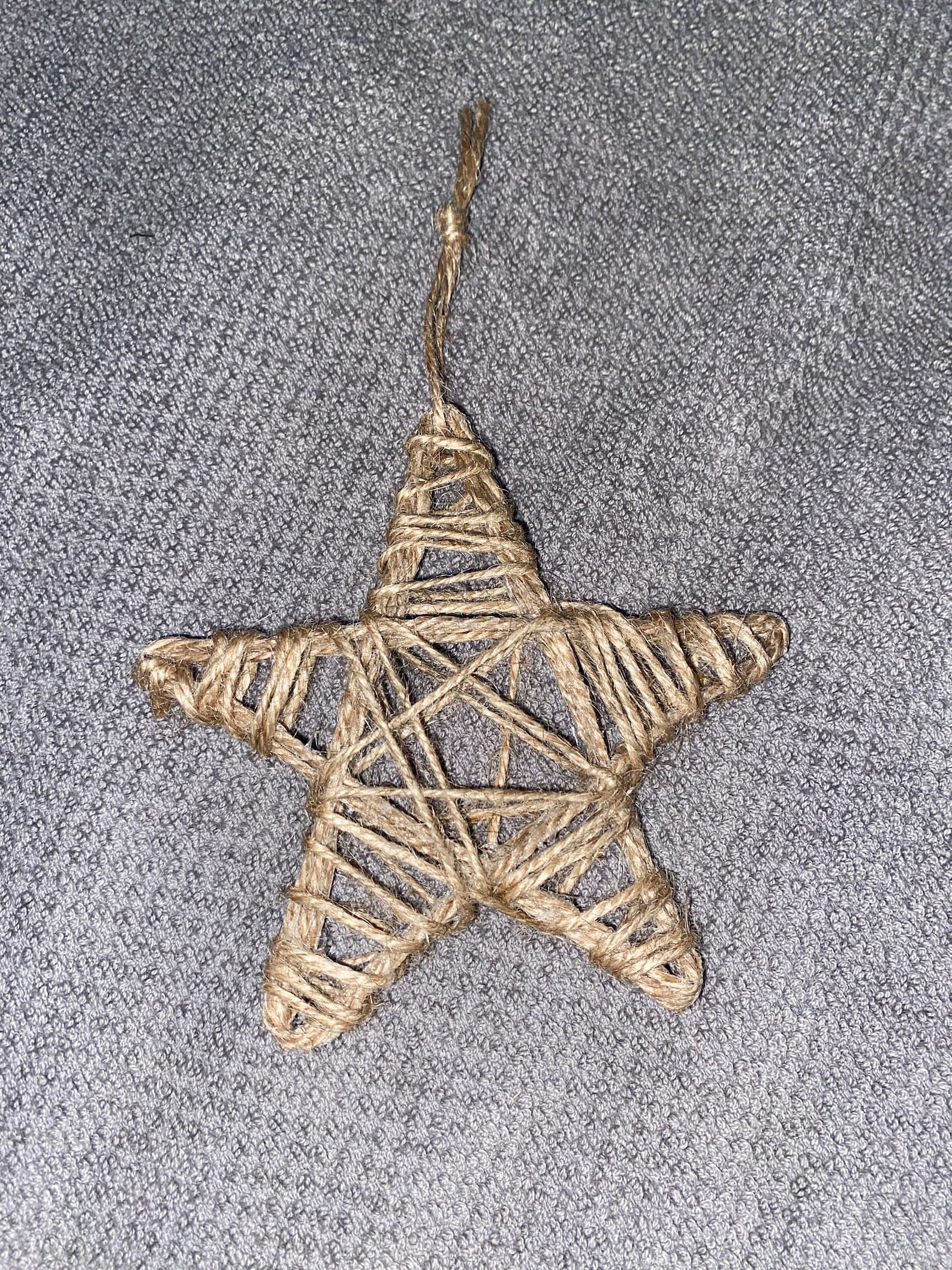 Handmade Christmas Star Ornament - Etsy