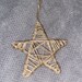 Handmade Christmas Star Ornament - Etsy