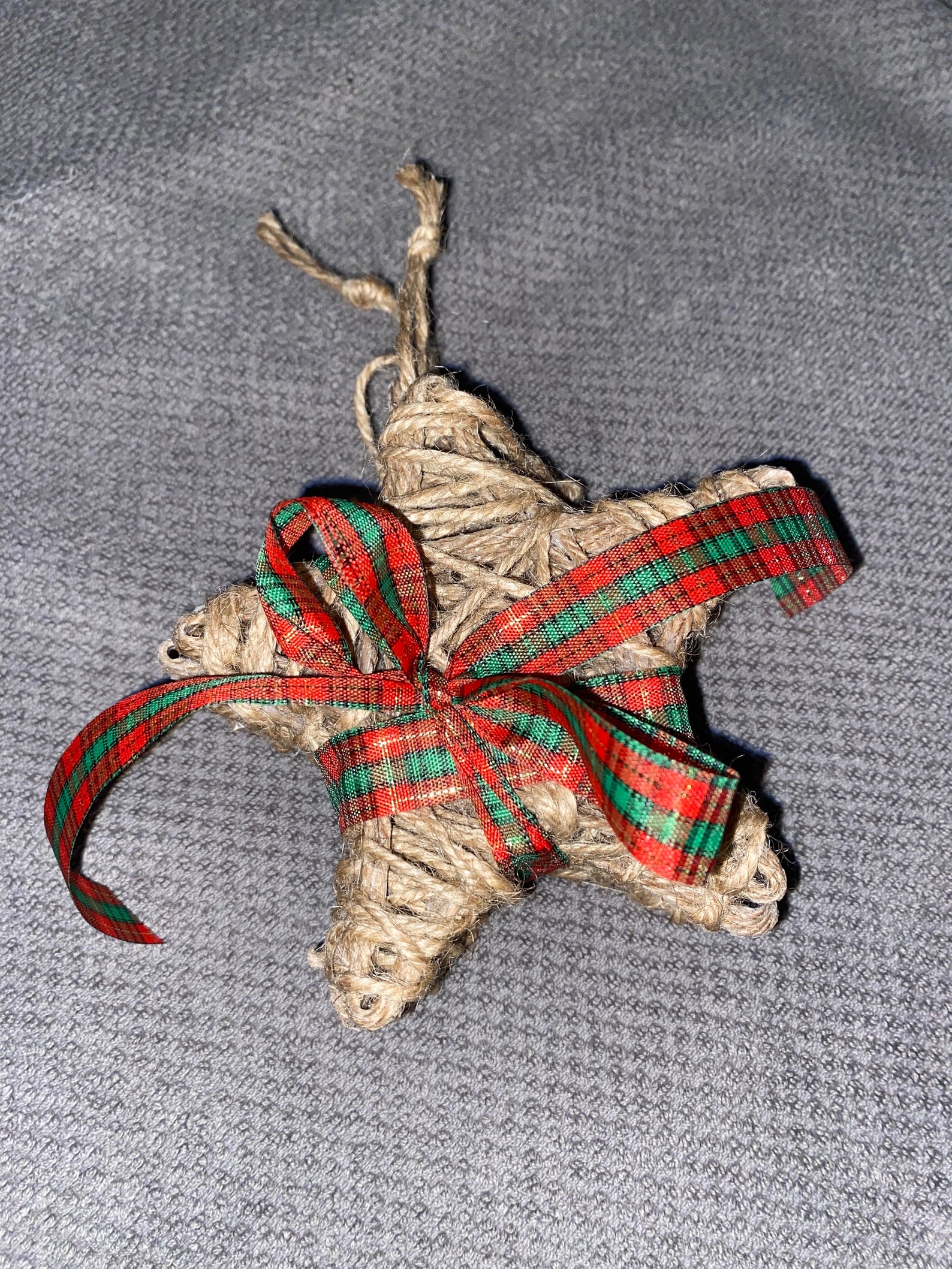 Handmade Christmas Star Ornament - Etsy