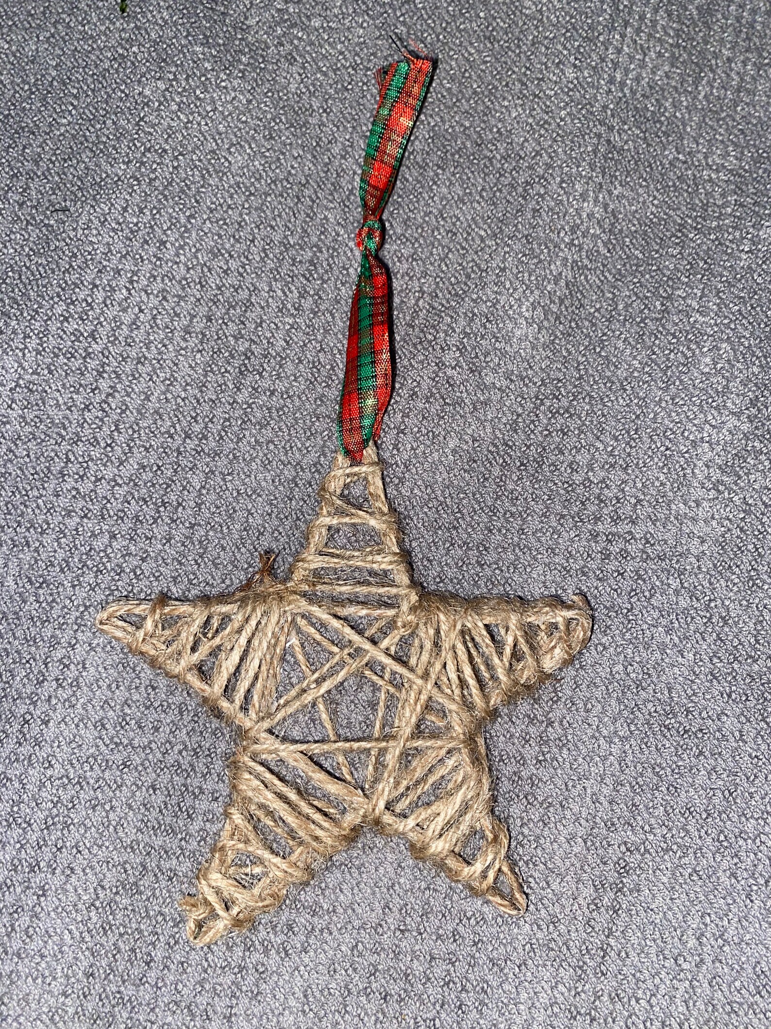 Handmade Christmas Star Ornament - Etsy