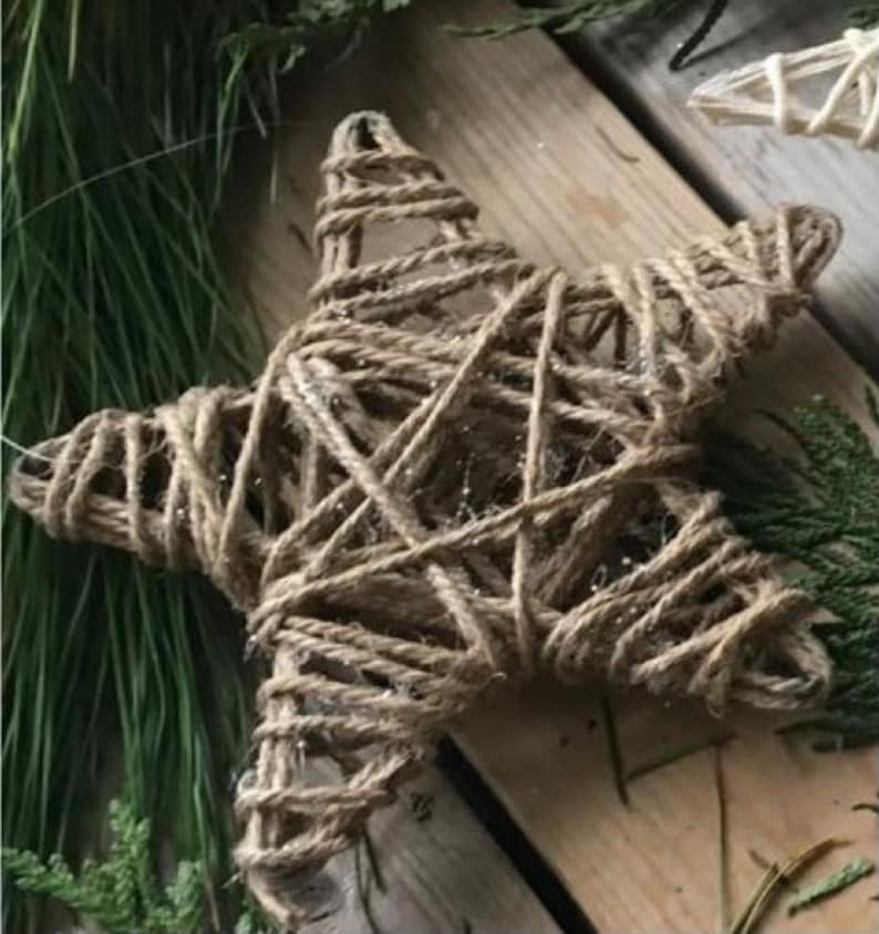 Handmade Christmas Star Ornament - Etsy