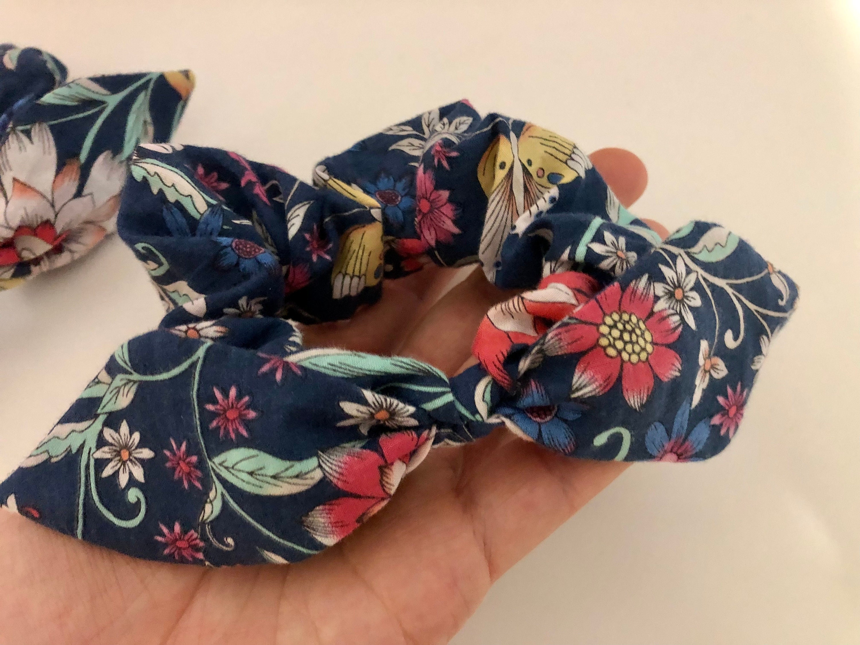 Scrunchie Sewing Pattern L Scrunchie With Bow Sewing Pattern L Bunny ...
