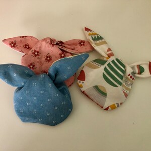 Mini Bunny Bag Sewing Pattern L Treat Bag Sewing Pattern L Bunny Ears ...