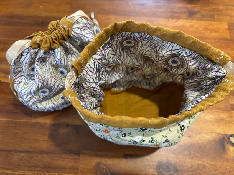 Reversible Drawstring Pouch Pattern, Reversible Pouch Pattern ...