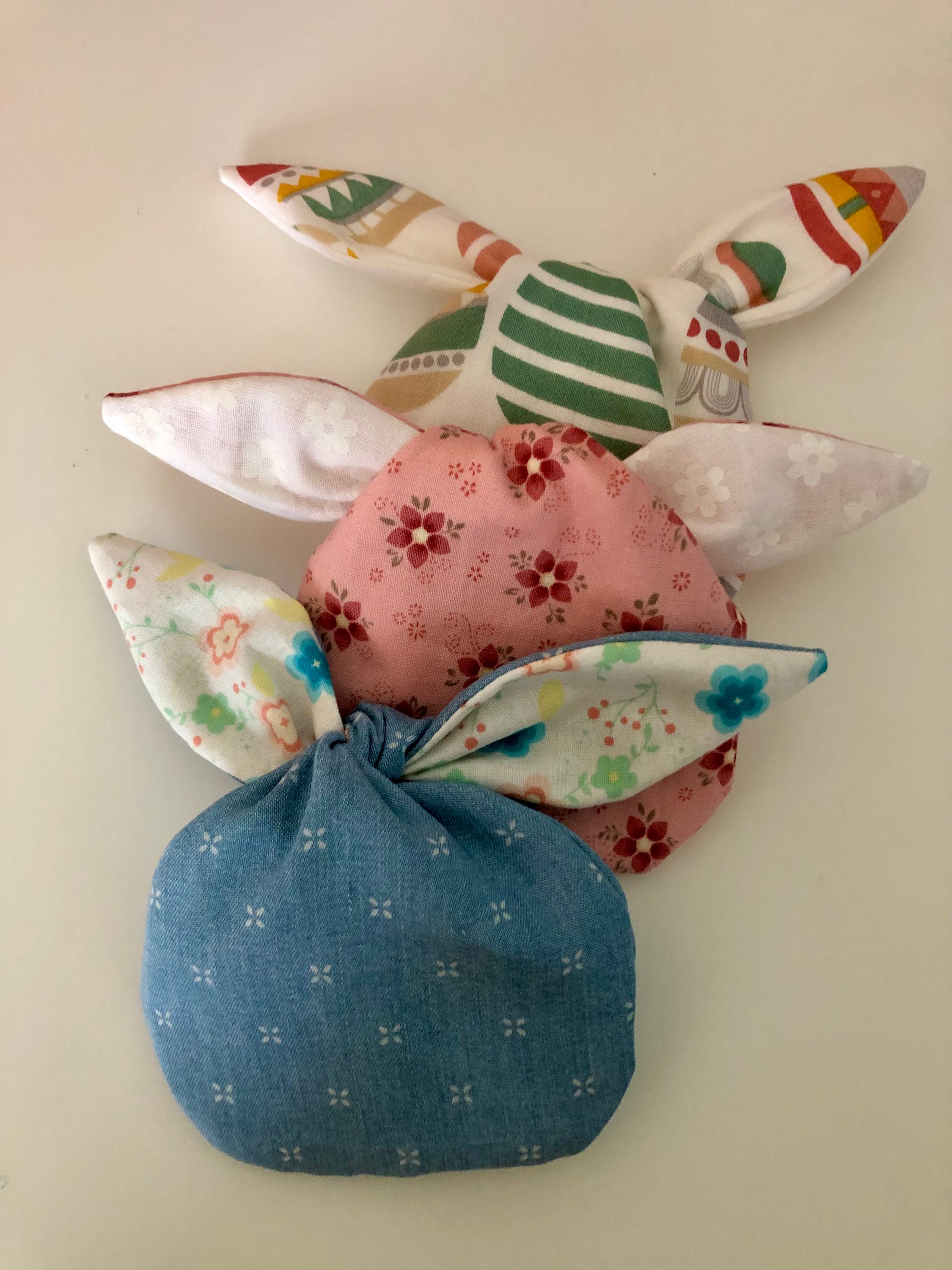 Mini Bunny Bag Sewing Pattern L Treat Bag Sewing Pattern L Bunny Ears ...