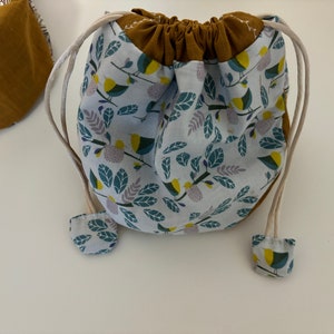 Reversible Drawstring Pouch Pattern, Reversible Pouch Pattern, Drawstring Pouch Pattern ...