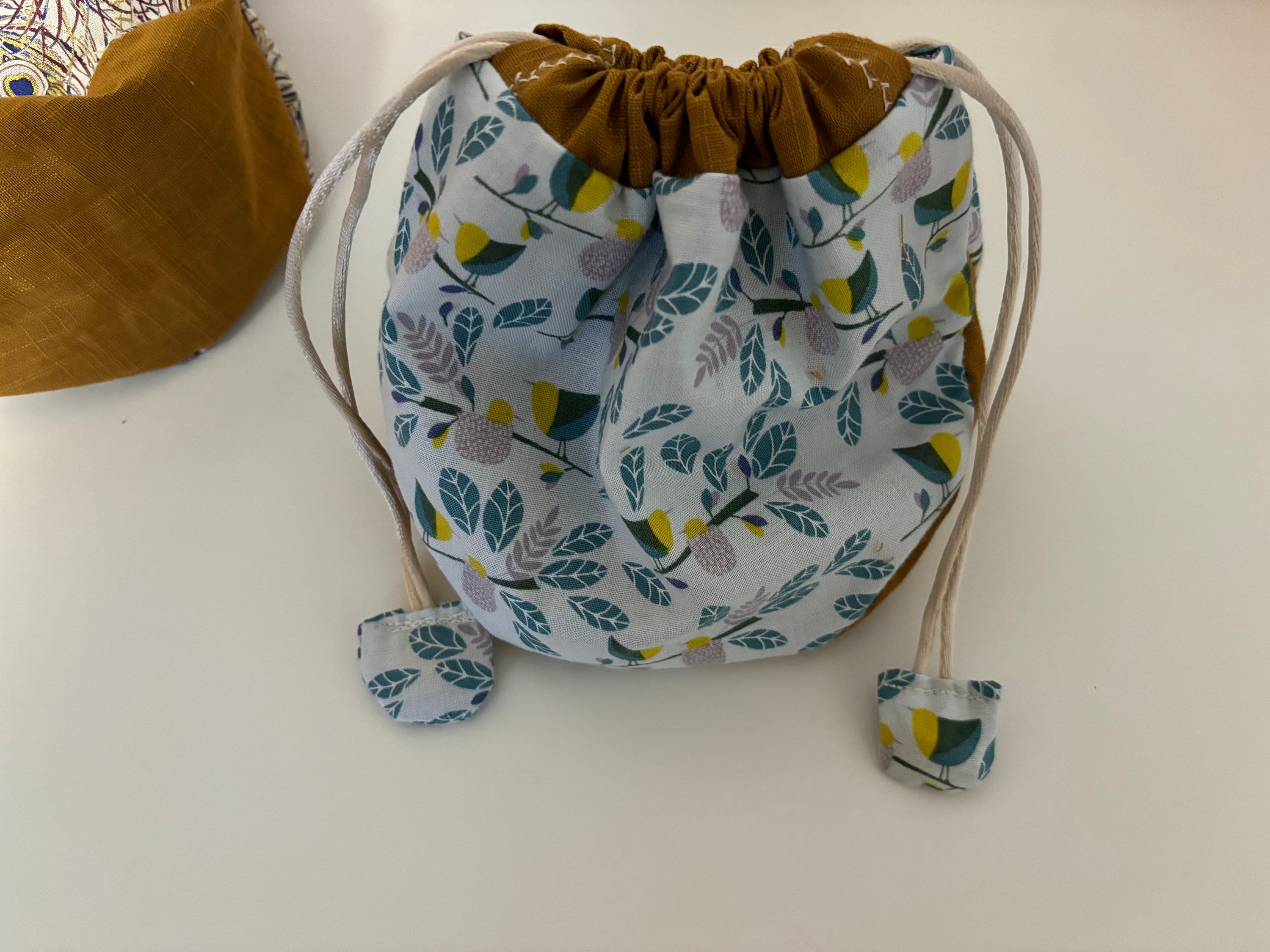 Reversible Drawstring Pouch Pattern, Reversible Pouch Pattern ...