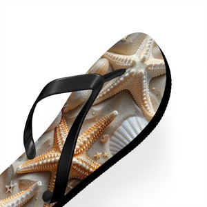 Flip Flops Starfish Beach Pattern Pattern Women's - Summer Beach Shoes ...