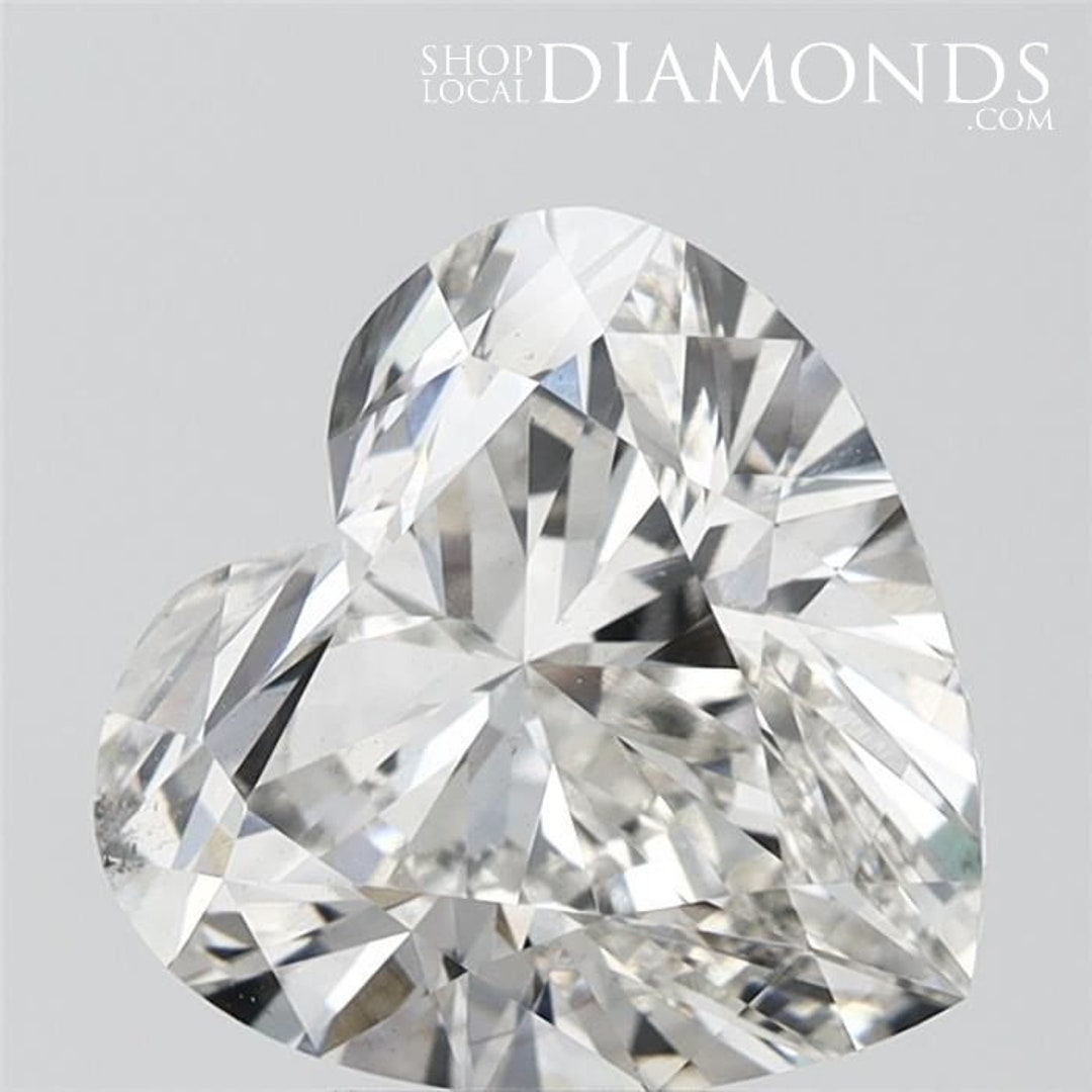 Heart Cut, Laboratory Grown Diamond, Heart Shape Lab Diamond, VS2/H ...