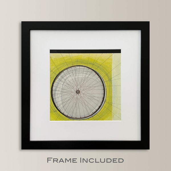 Bicycle Wheel Art - Etsy