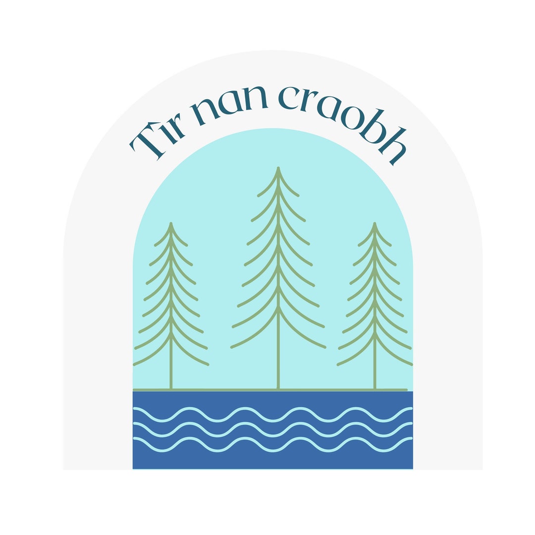 Tìr Nan Craobh Sticker - Land of the Trees - Etsy UK