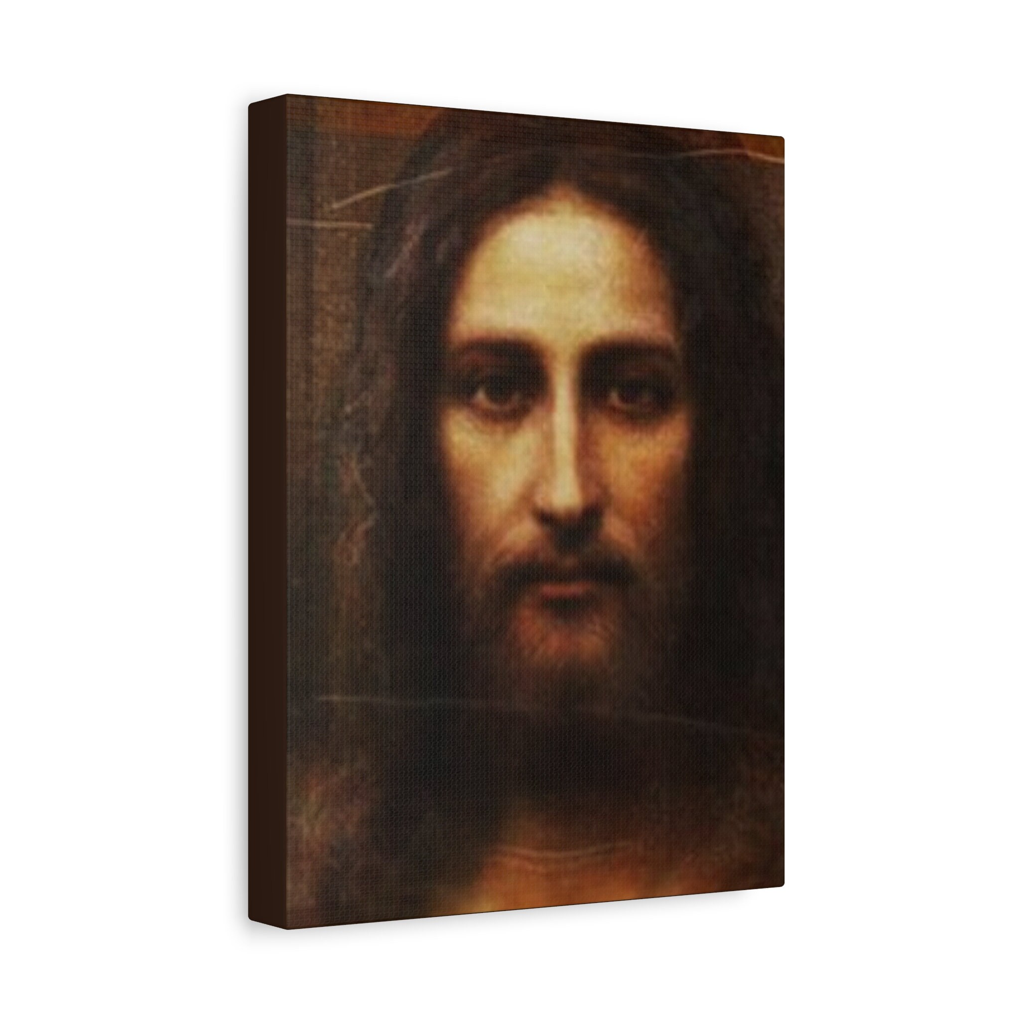 Holy Face of Jesus Wall Hanging 9x12, Holy Face of Jesus Canvas ...