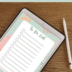 Simple Digital TO-DO List to Mark Important Events of the Day on Your ...