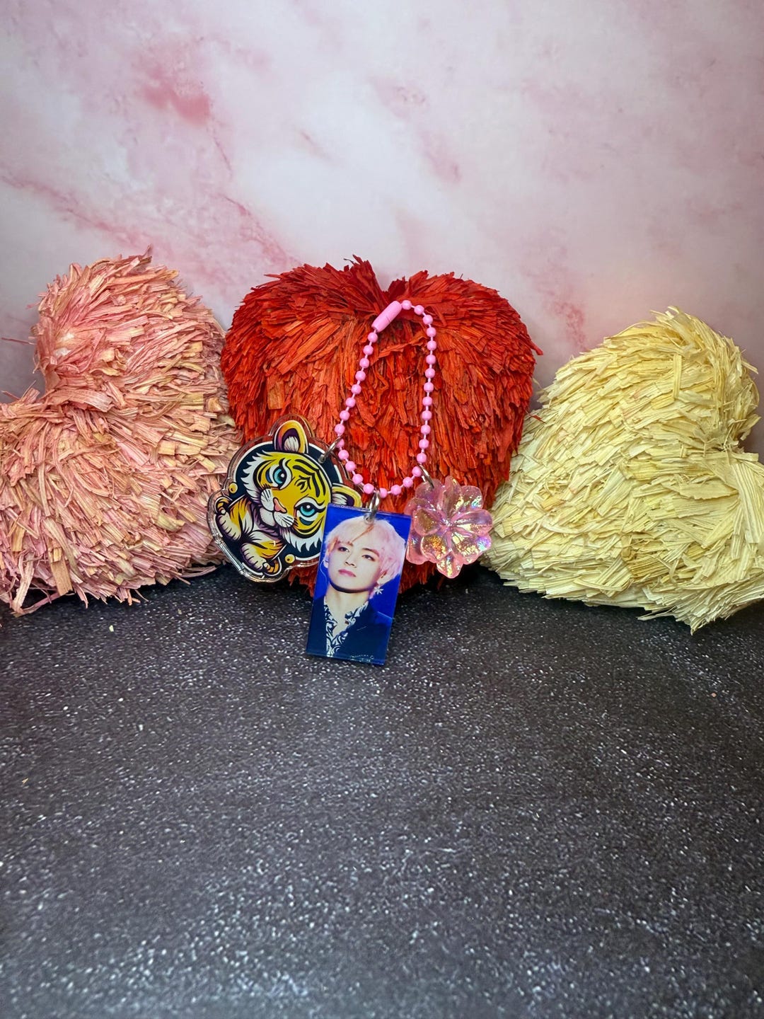 BTS V Keychain - Etsy