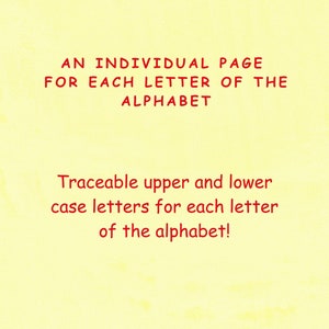 Digital Alphabet Practice Sheets, Upper and Lower Case - Etsy