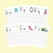 Digital Alphabet Practice Sheets, Upper and Lower Case - Etsy