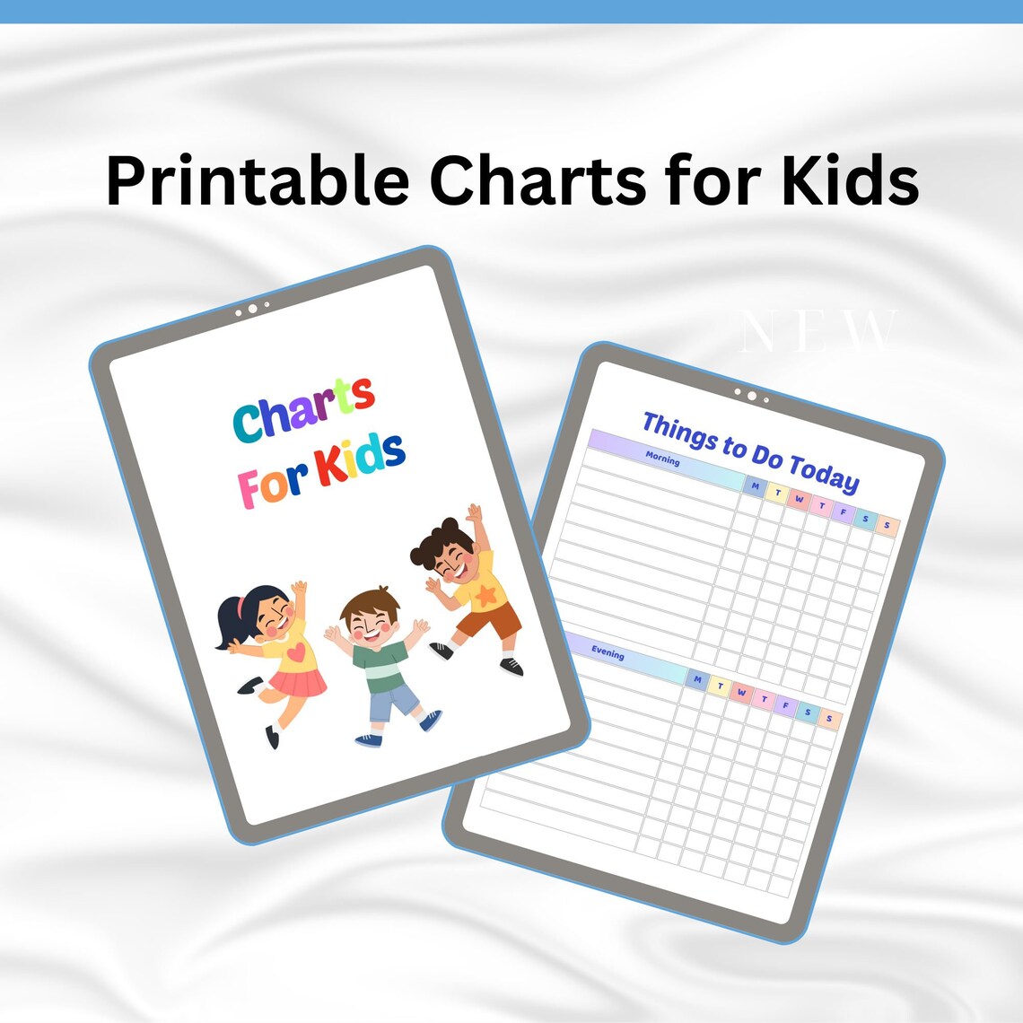 Printable Charts for Kids: Chore, Behavior, Allowance, Things to Do - Etsy