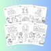 Printable Learning Alphabet Coloring Sheets - Etsy