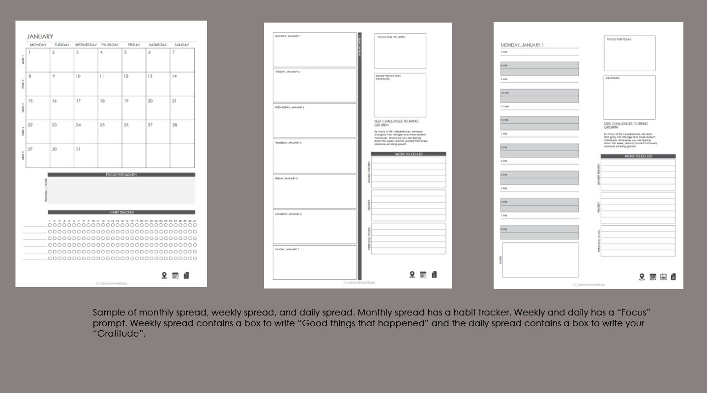 Supernote A5X 2024 Goal Setting Planner - Etsy