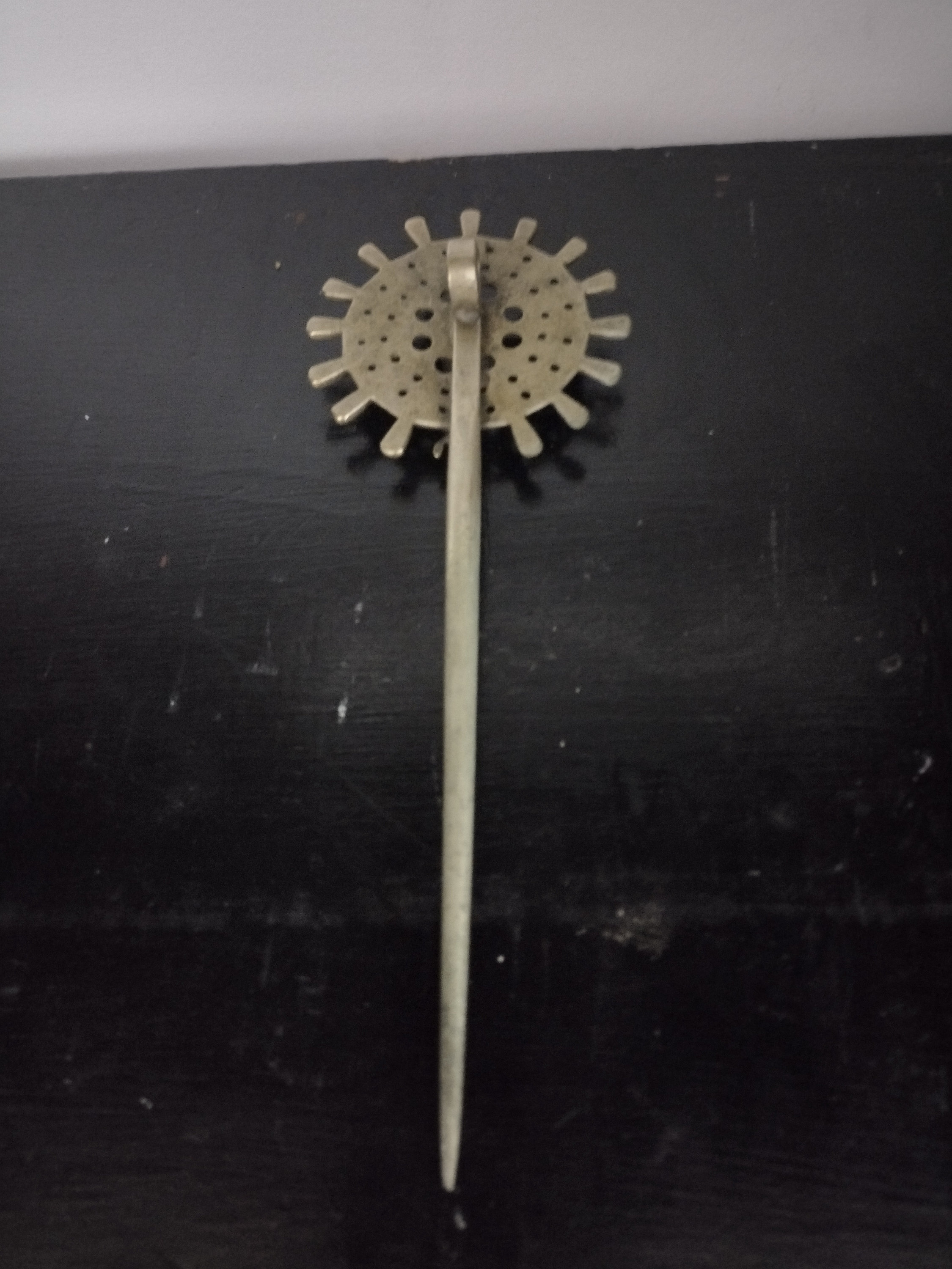 Old Spanish Colonial Tupo Brass Shawl Broach Pin - Etsy