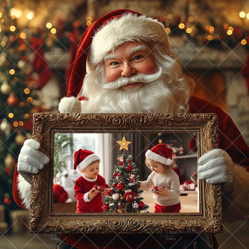 Christmas Overlay - Etsy