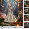 5 Cinderella Digital Backdrops, Magical Castle Background, Princess ...