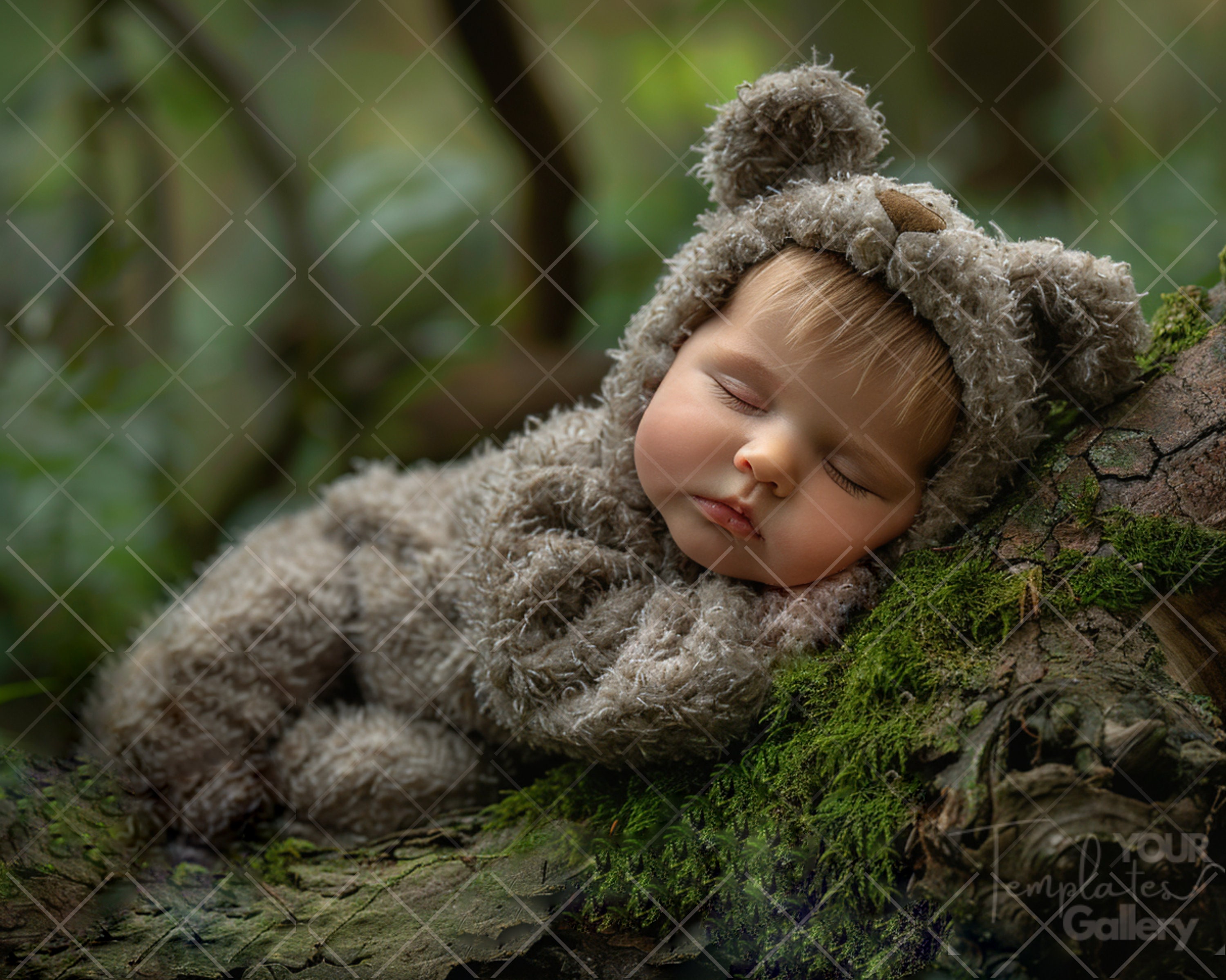 5 Face Insert Newborn Digital, PNG Newborn Photography, Add Baby Face ...