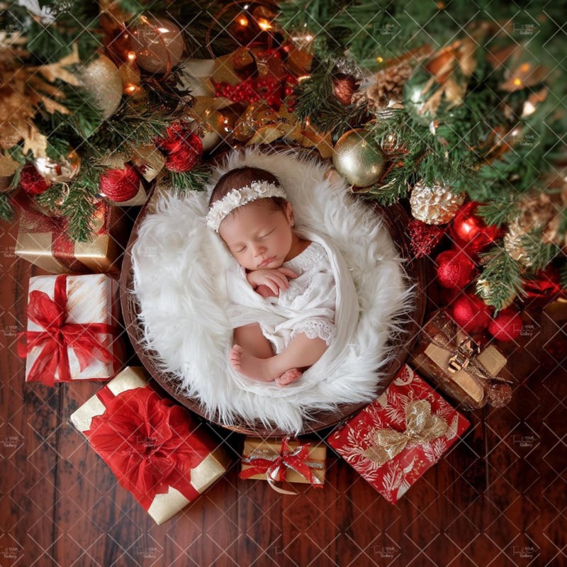 Baby Drawing Over Photo - Etsy UK