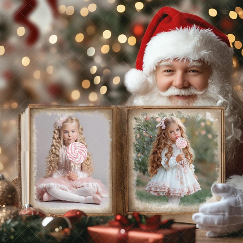 Book Overlay Frame - Etsy