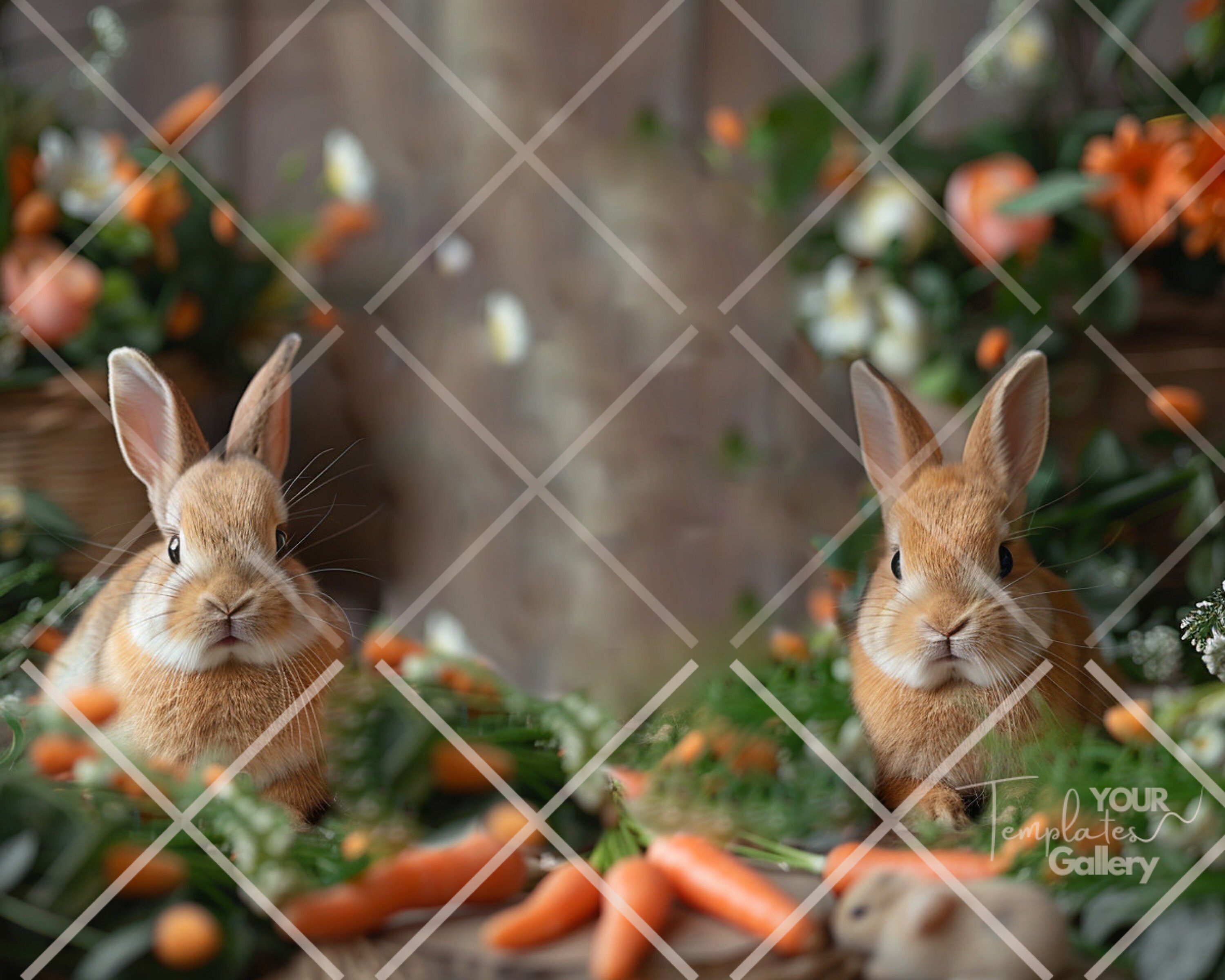 Spring Easter Bunny Carrot, Fine Art Portrait Photography, Fantasy ...