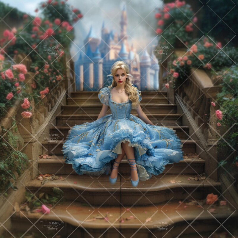 Cinderella Backdrop - Etsy