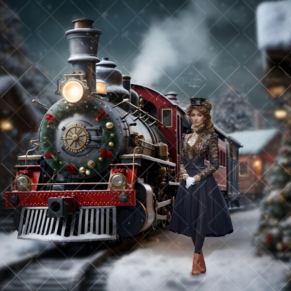Polar Express Background Digital Download - Etsy