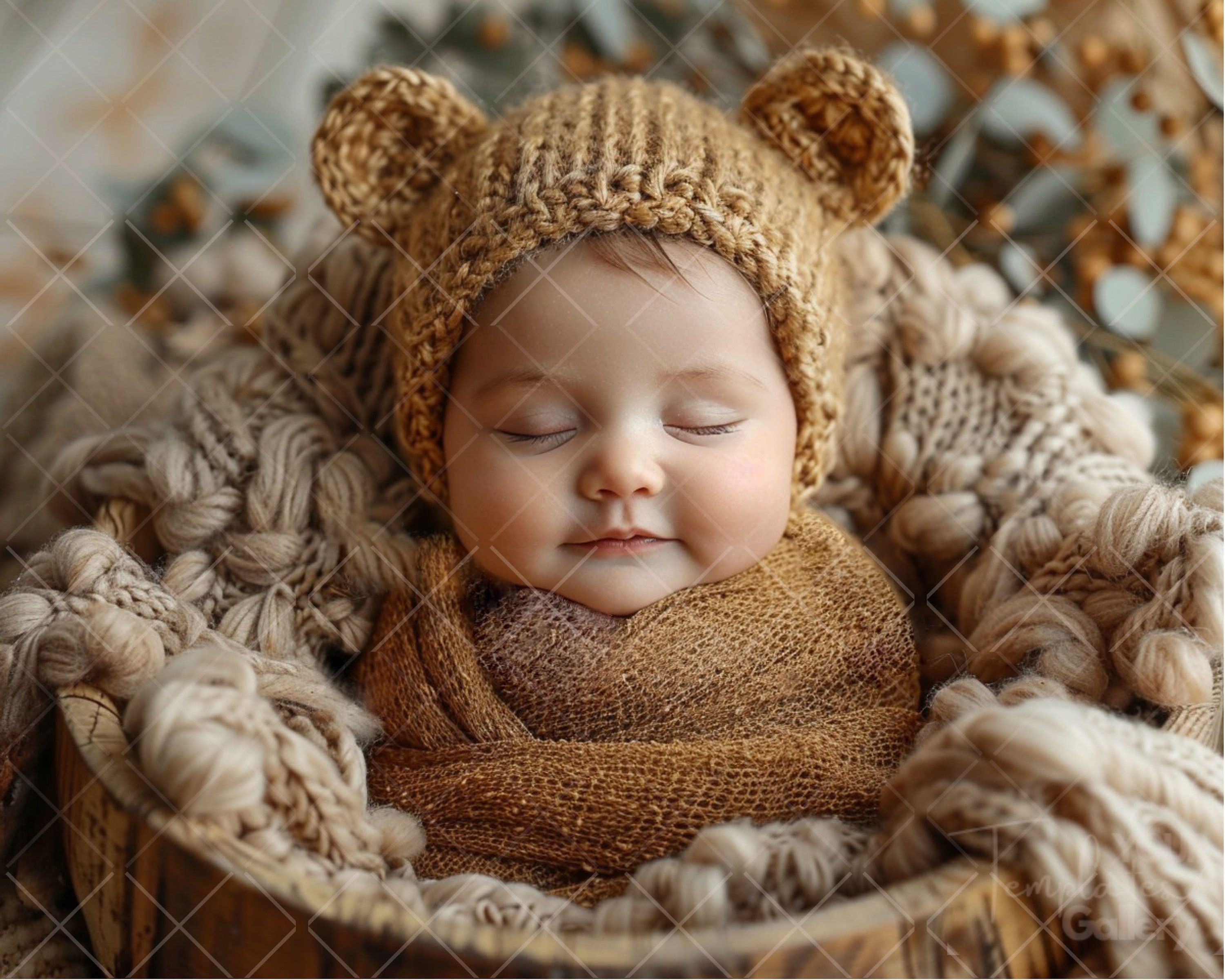 Newborn Digital Backdrop, Bowl Digital Backdrop, Face Insert Overlay ...