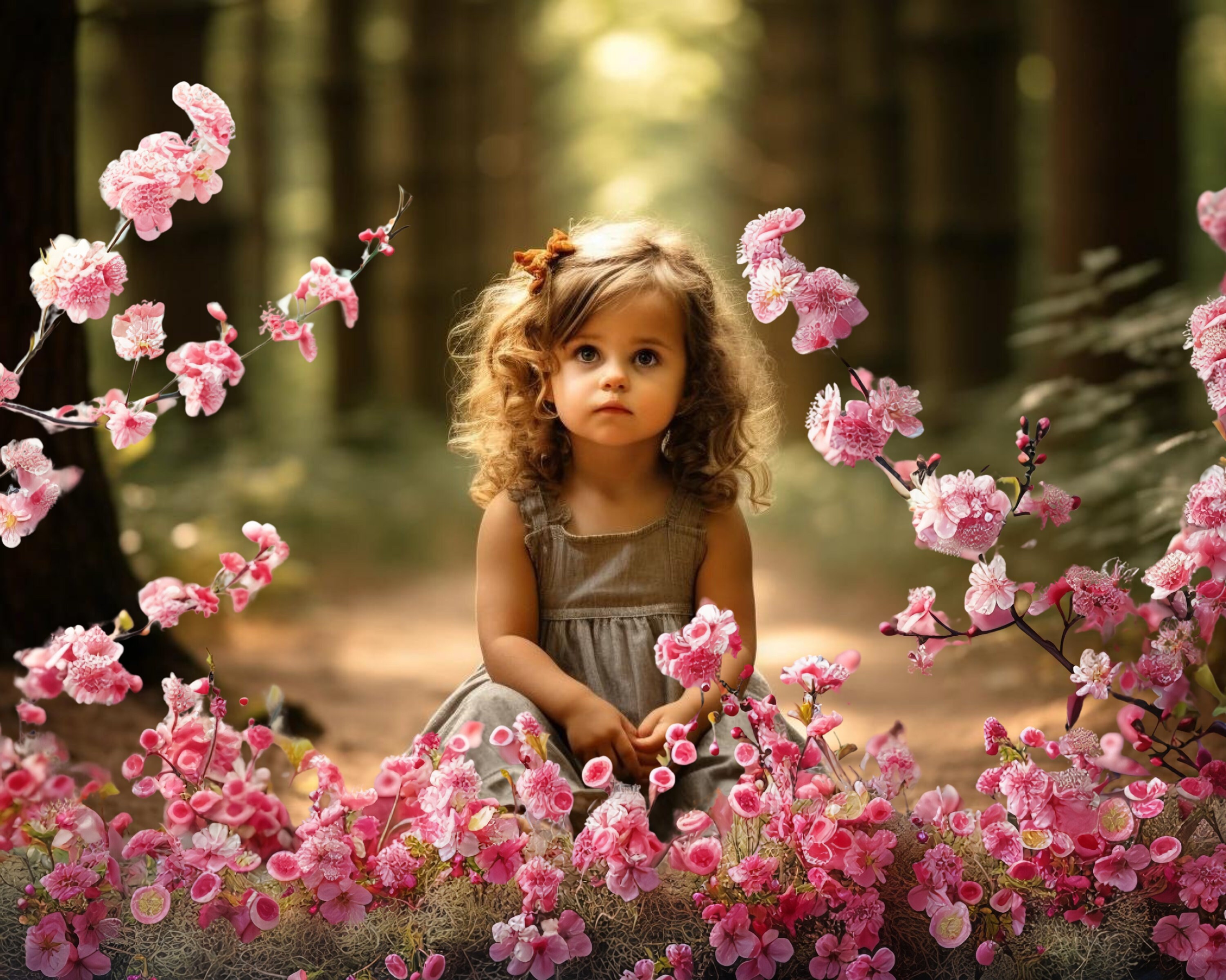 13 Flower Digital Overlays, Overlay Photoshop Composite, Spring Photo ...