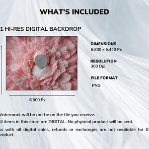 Face Insert Digital Background, Pink Newborn Photography, Editing ...