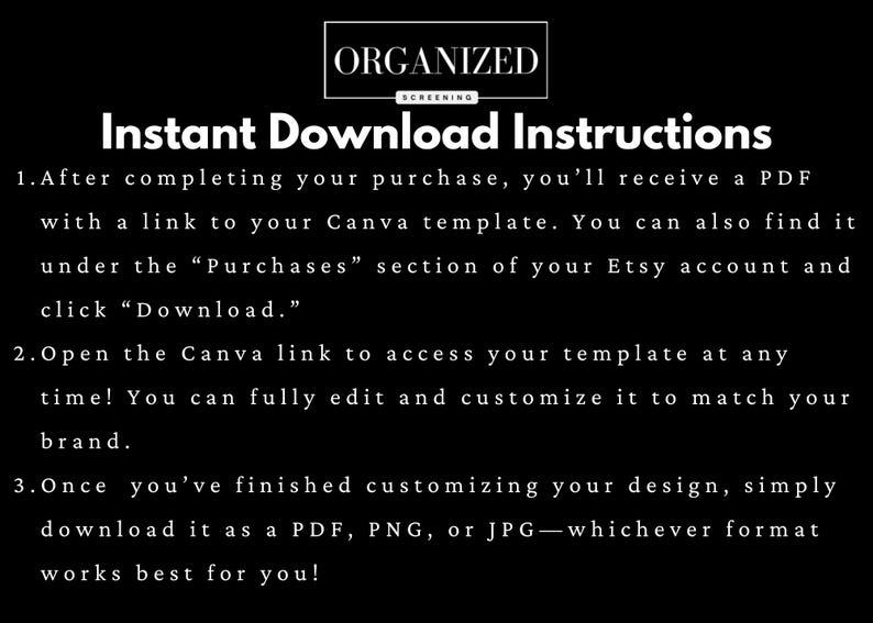 DNA Testing Consent Form | Canva Template | Instant Download | Client ...