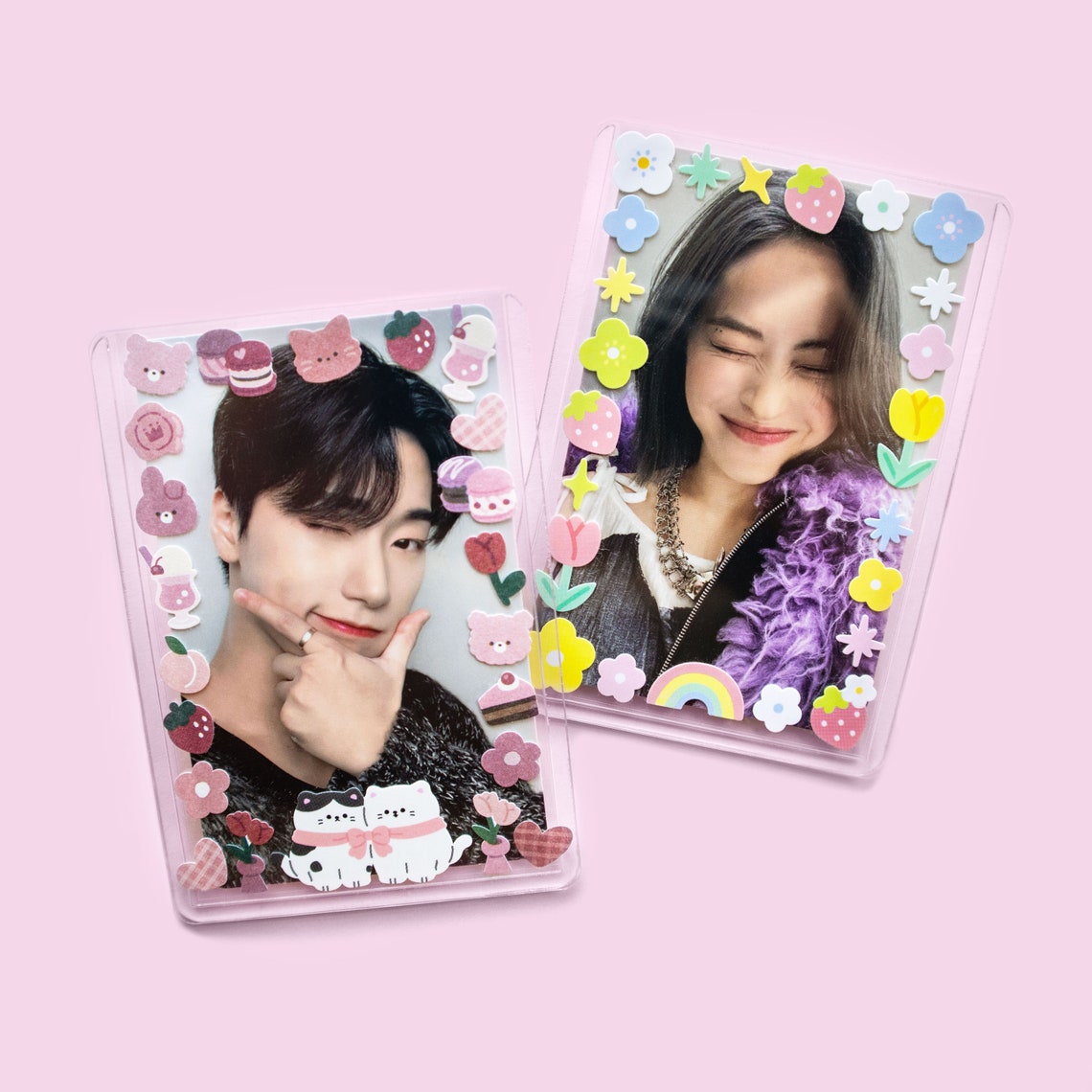 Ultra Clear and Thick KPOP Photocard Sized Toploaders for Protection ...