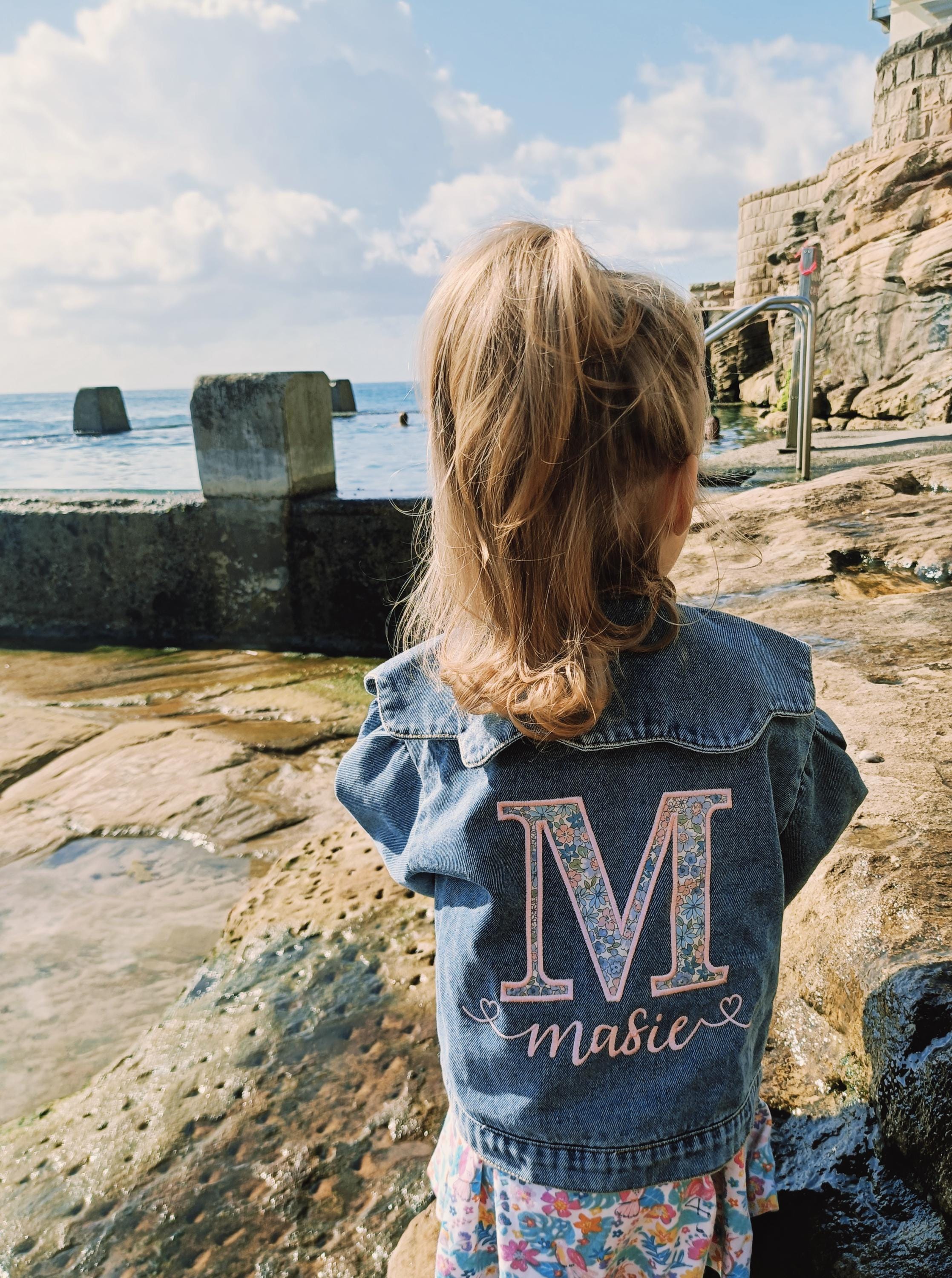 Personalised Denim Jacket, Custom Jean Jacket for Baby and Toddlers ...
