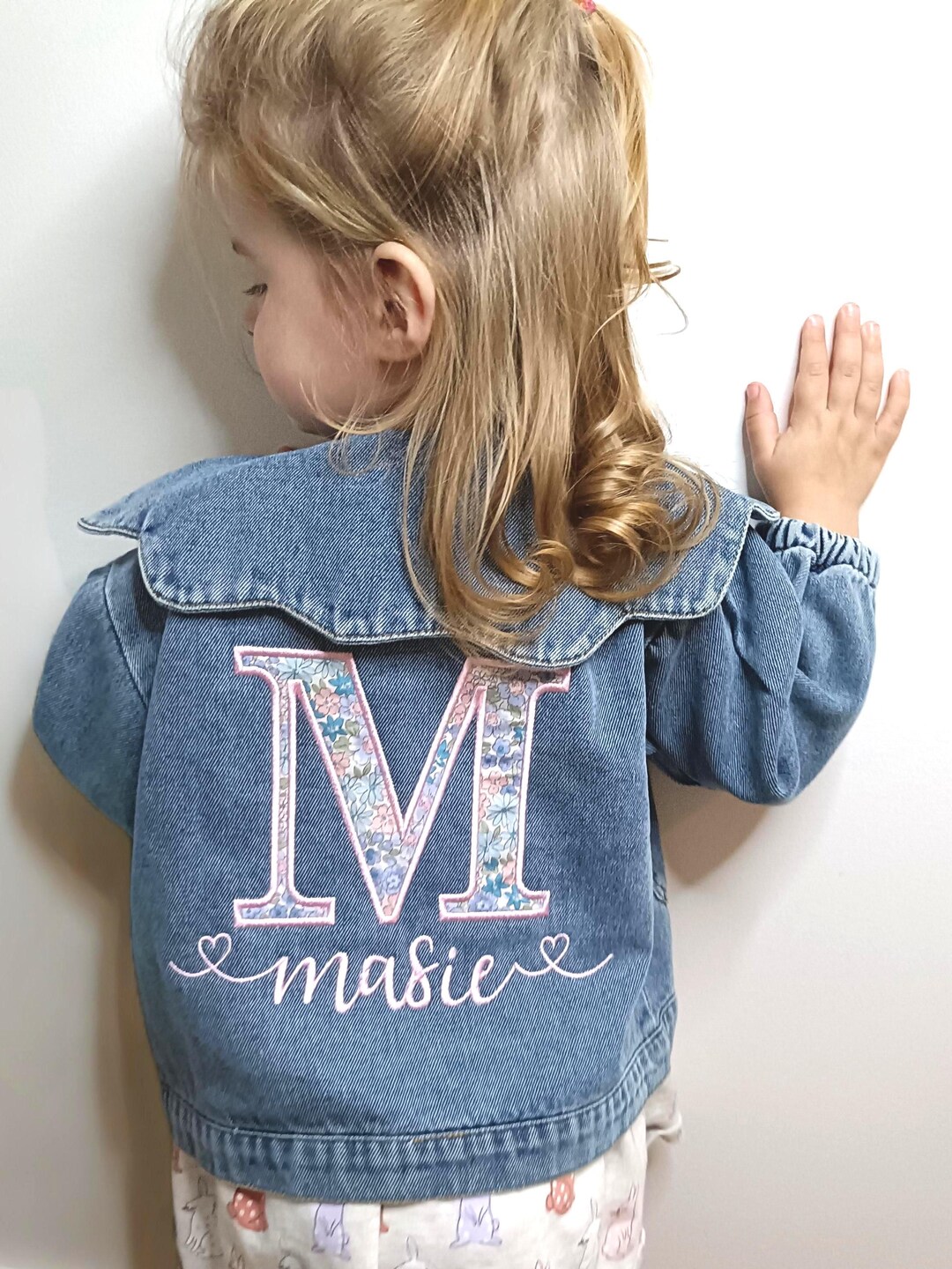 Personalised Denim Jacket, Custom Jean Jacket for Baby and Toddlers ...