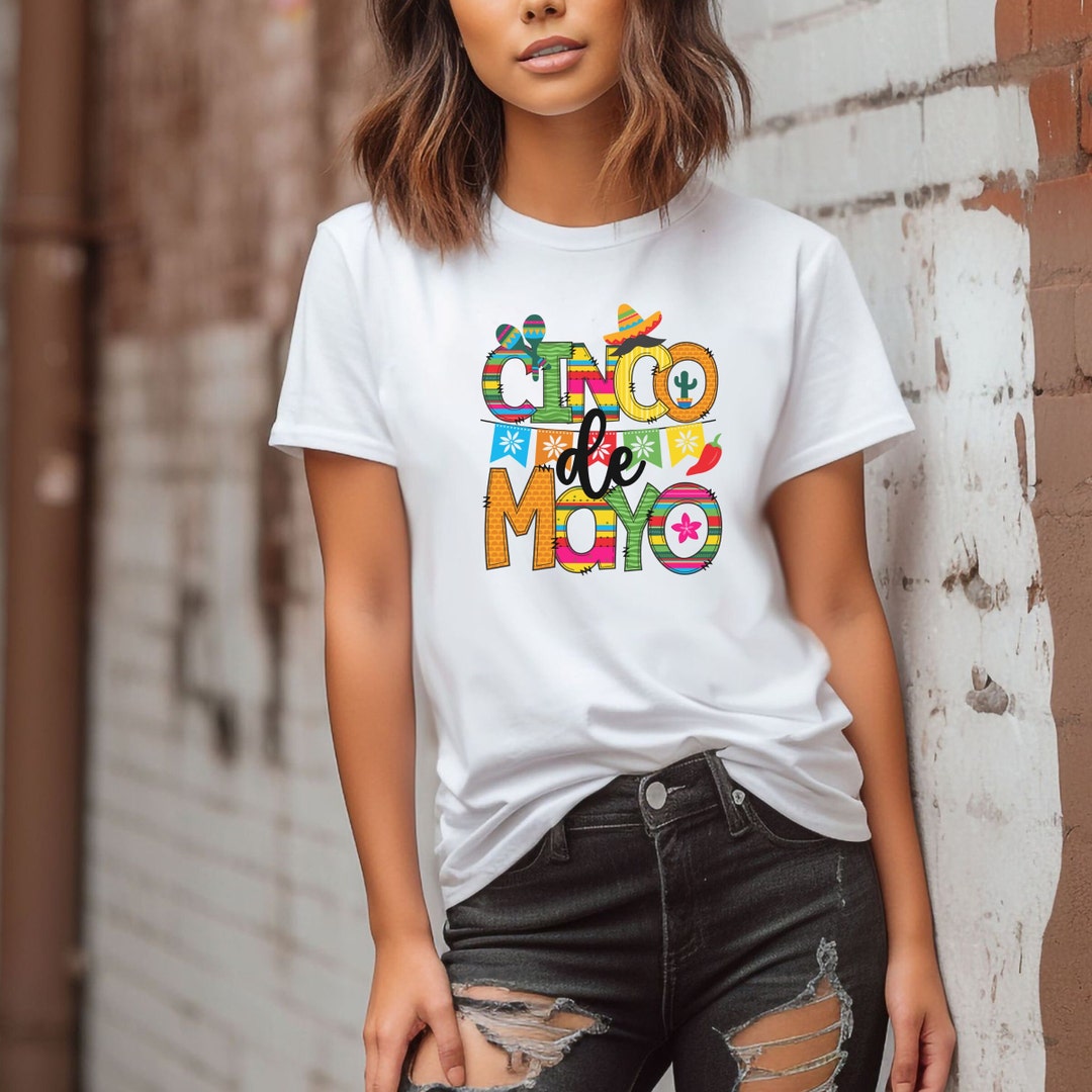 Cinco De Mayo Celebration Shirt for Fiesta Theme T-shirt for Cinco De ...