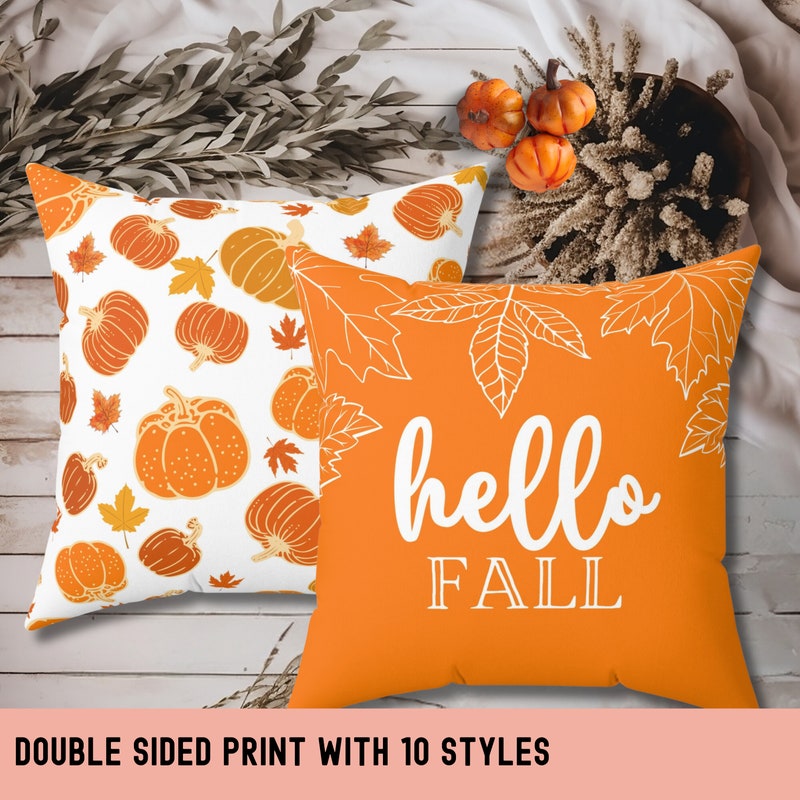 Fall Throw Pillows - Etsy