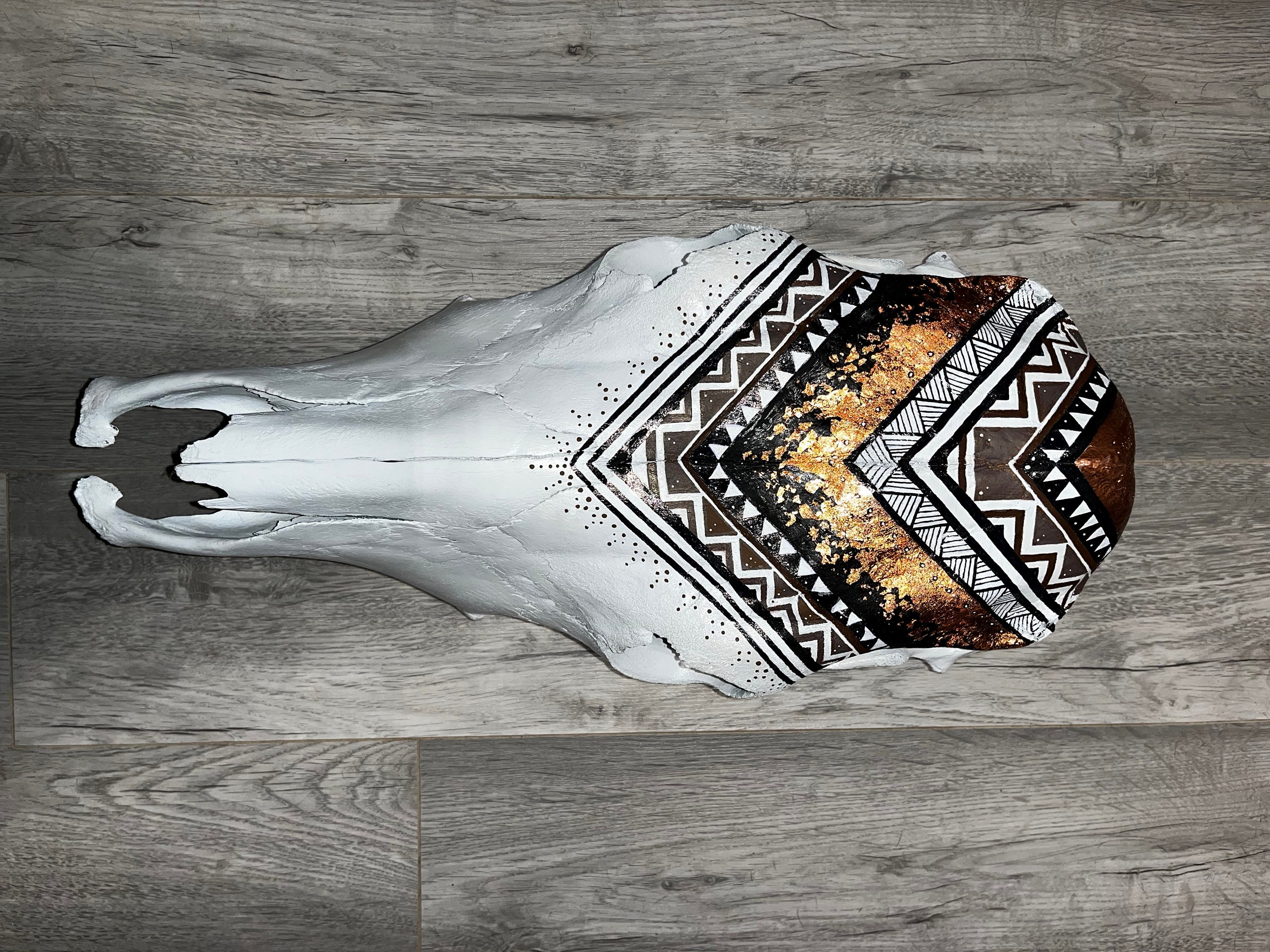 Custom Decorative Skull - Etsy