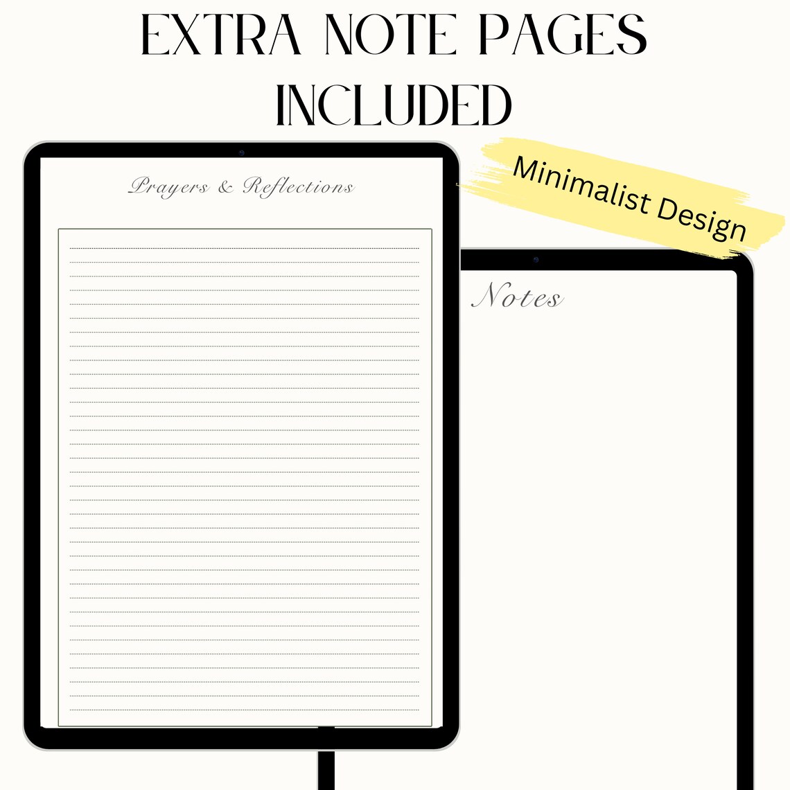 Sermon Notes, Digital Sermon Notes, Printable Sermon Notes, Prayer ...