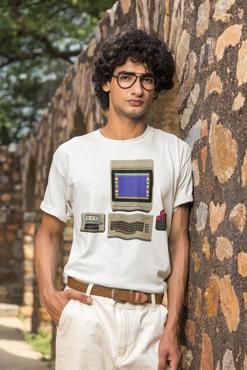 Retro Commodore 64 Shirt, Vintage 80s Shirts, Pixel Art Commodore 64 ...