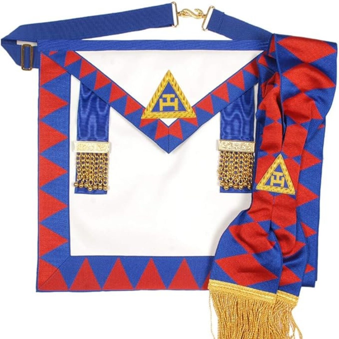 Masonic Royal Arch Provincial Apron and Sash - Etsy