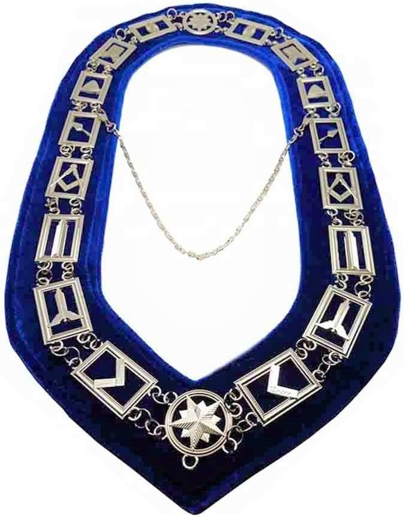 Masonic Regalia Master Mason Duck Cloth Apron Printed Apron Chain ...