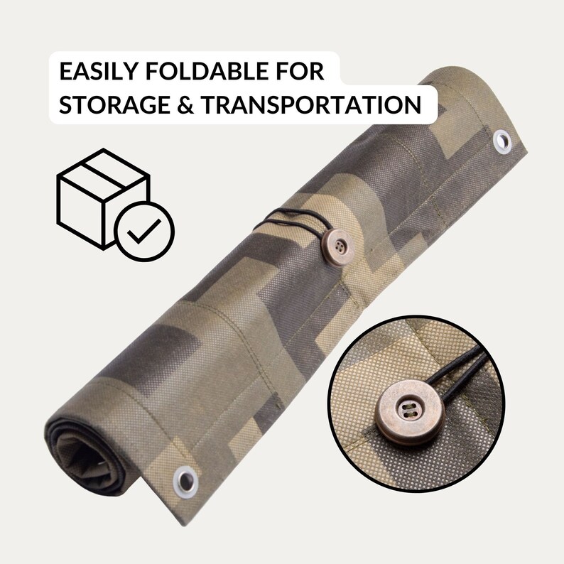 Military Patch Display Board, Velcro Wall Panel Organizer for Military ...