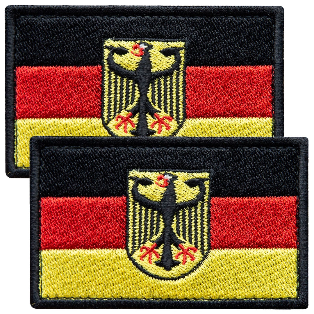2-piece German Flag Patches Tactical Military Morale Patch - Etsy