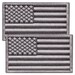 2-pack US American Flag Patches, 3x2 Inches, Embroidered Velcro Patch ...